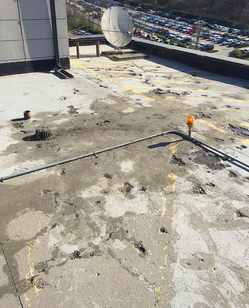 Concrete composites and epoxy coatings for concrete and stone floor repair